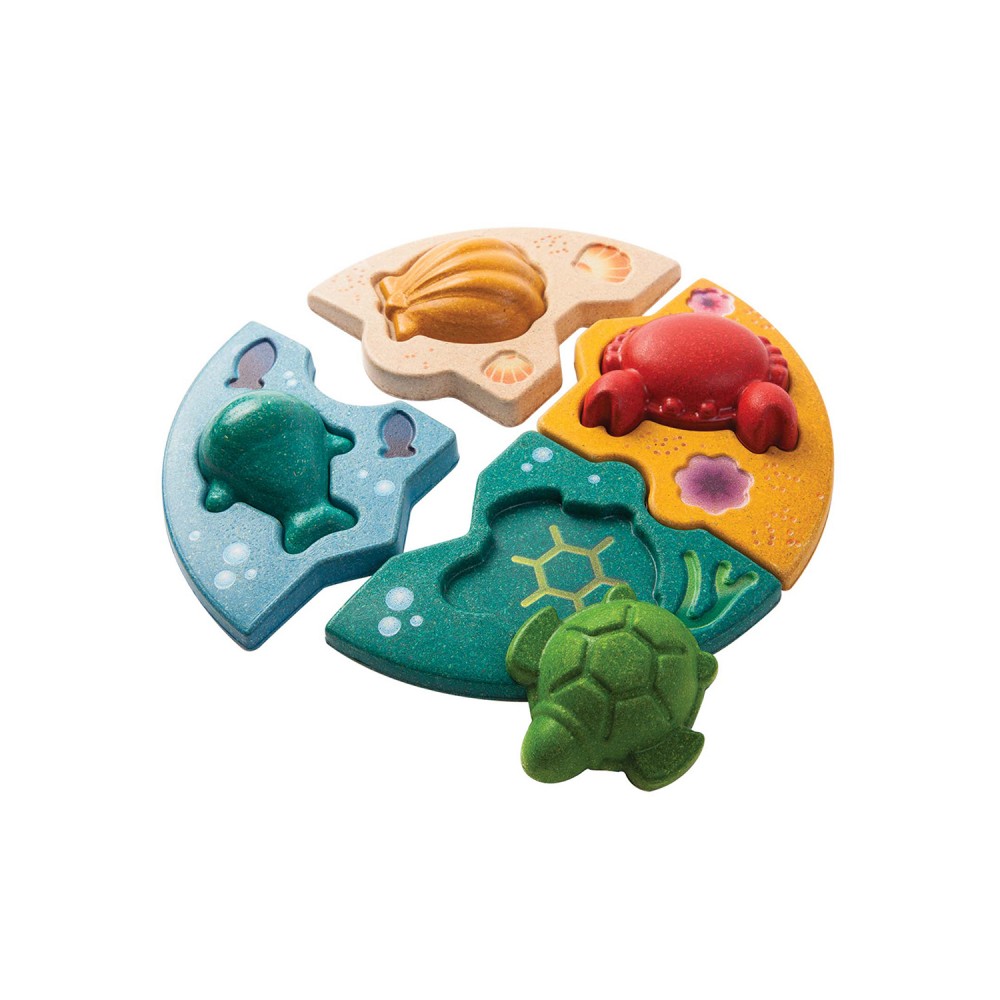 MARINE PUZZLE A INCASTRO PLAN TOYS - Emporio della Salute