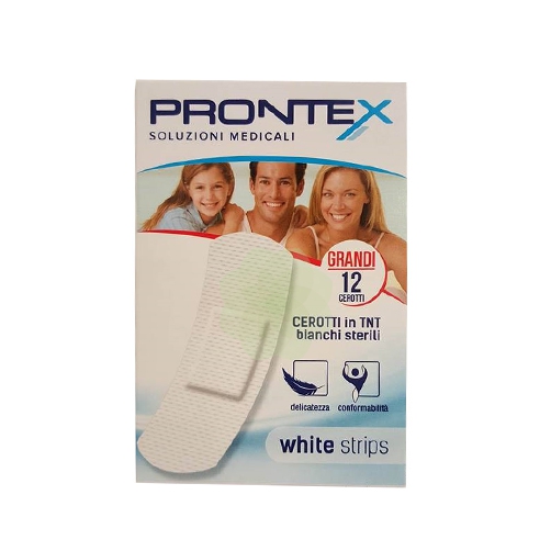 CEROTTO GRANDE PRONTEX WHITE STRIPS - Emporio della Salute