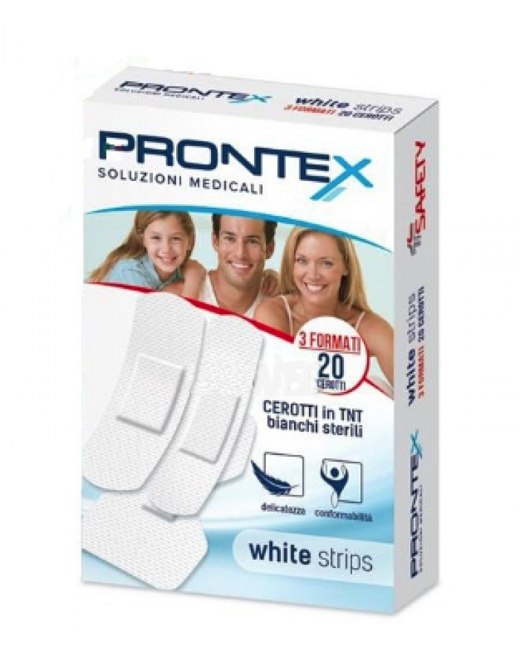 CEROTTI PRONTEX WHITE STRIPS - Emporio della Salute