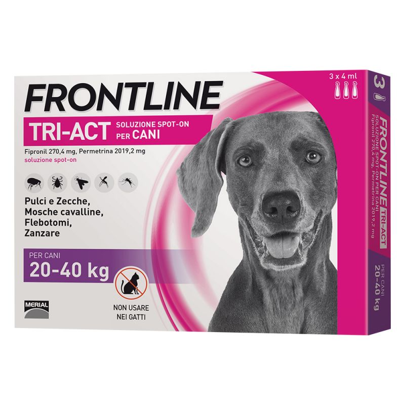 FRONTLINE TRI ACT 20 40 KG - Emporio della Salute
